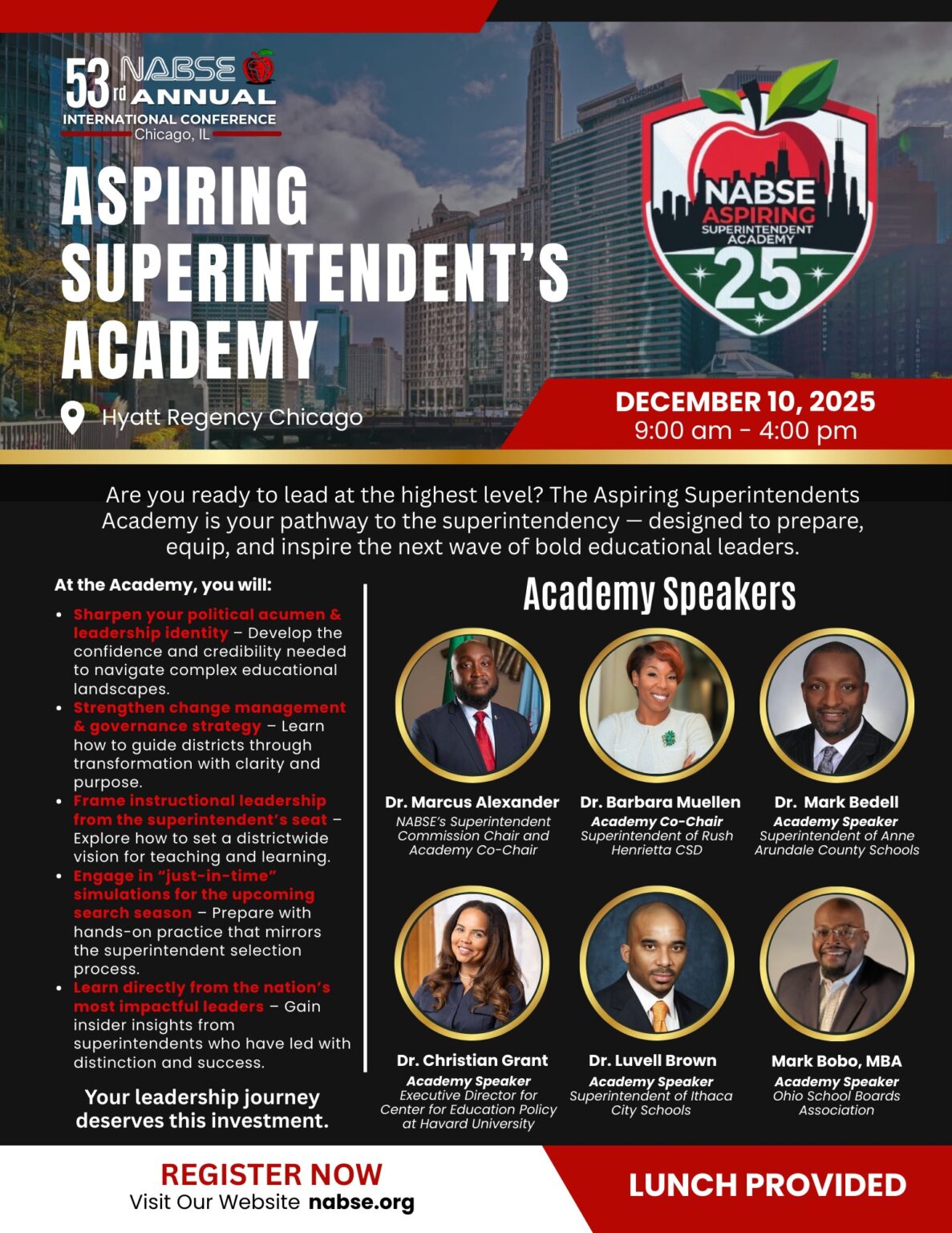 NABSE 53rd Annual Conference – December 10 - 14, 2025 - Chicago, IL